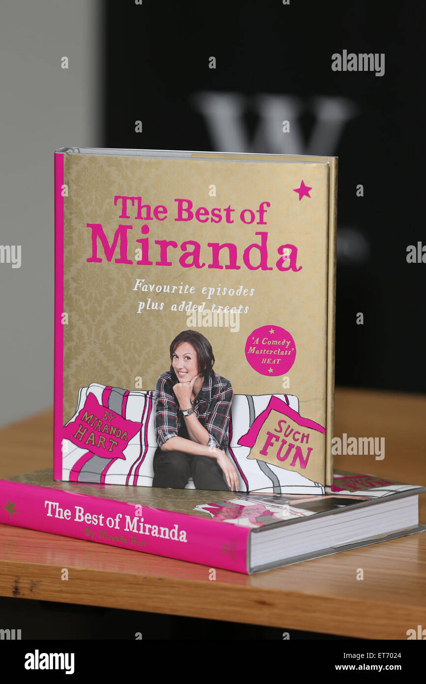 Miranda Hart signs copies of her new book ‘The Best of Miranda’ at ...