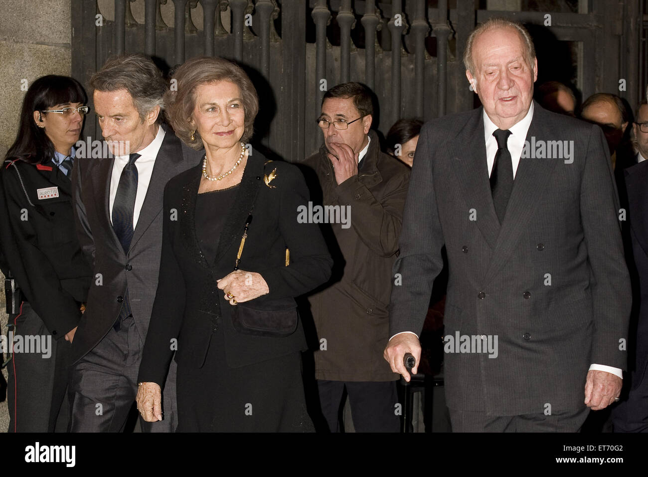 Mass funeral for Cayetana Fitz-James Stuart in Madrid Featuring ...