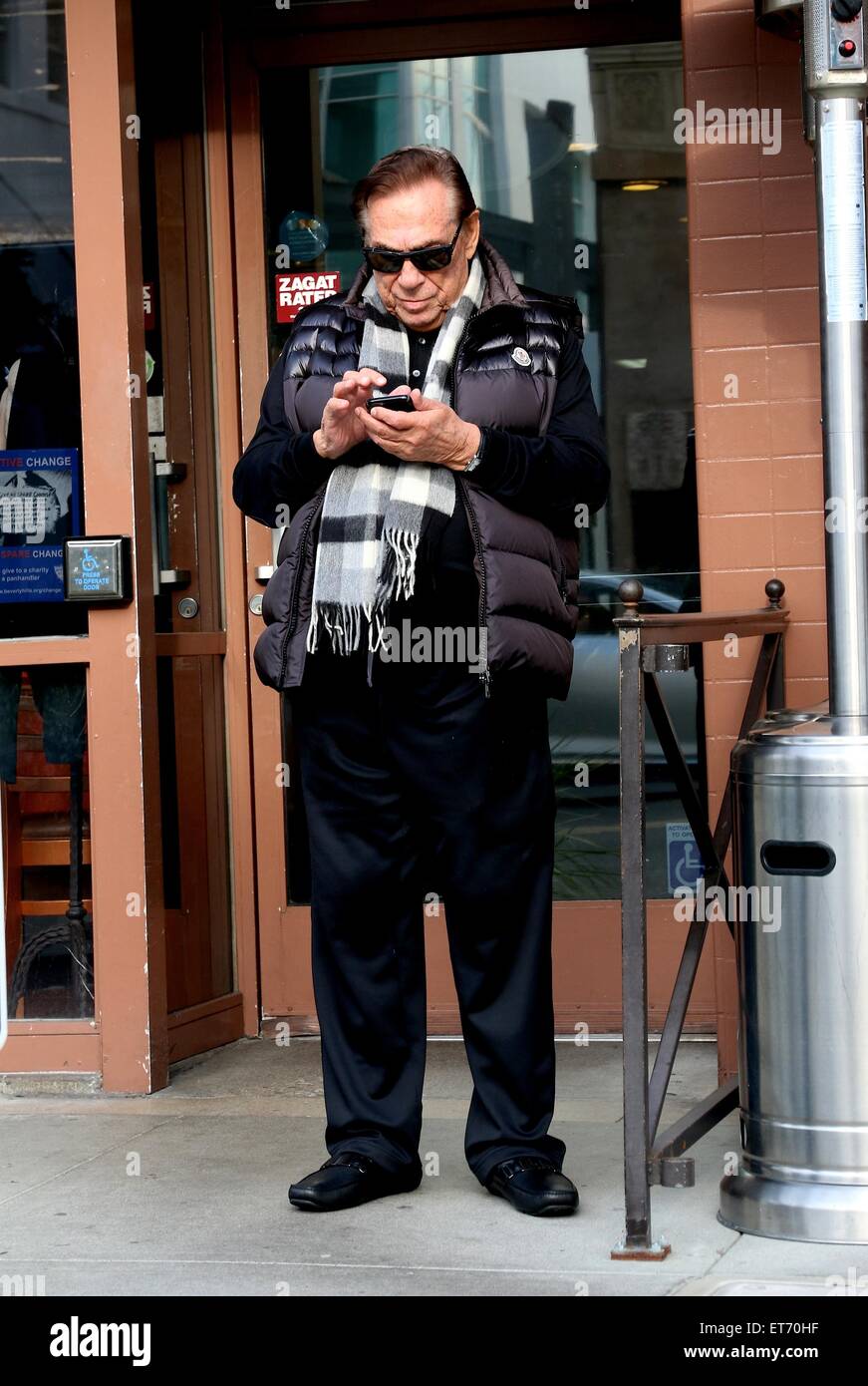 Donald Sterling on North Beverly Drive in Beverly Hills Featuring ...