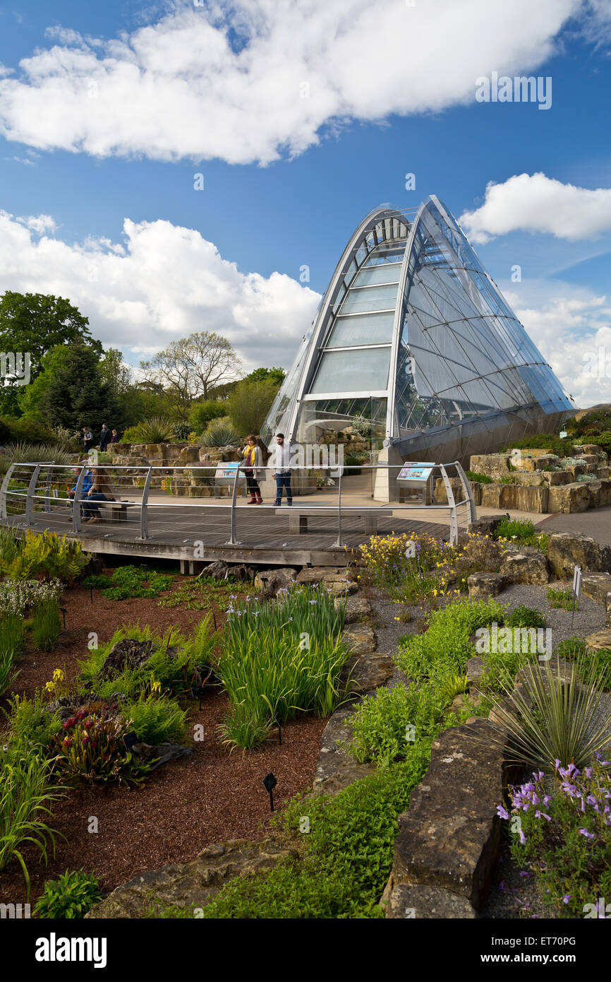 Kew royal botanical gardens, Davies Alpine House - London, UK, Europe ...