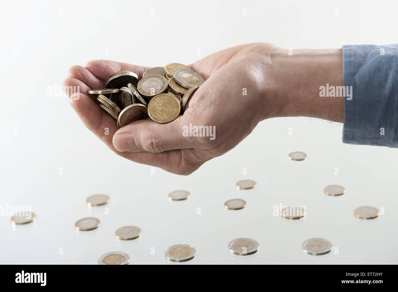 Close up businessmans hands holding hi-res stock photography and images ...