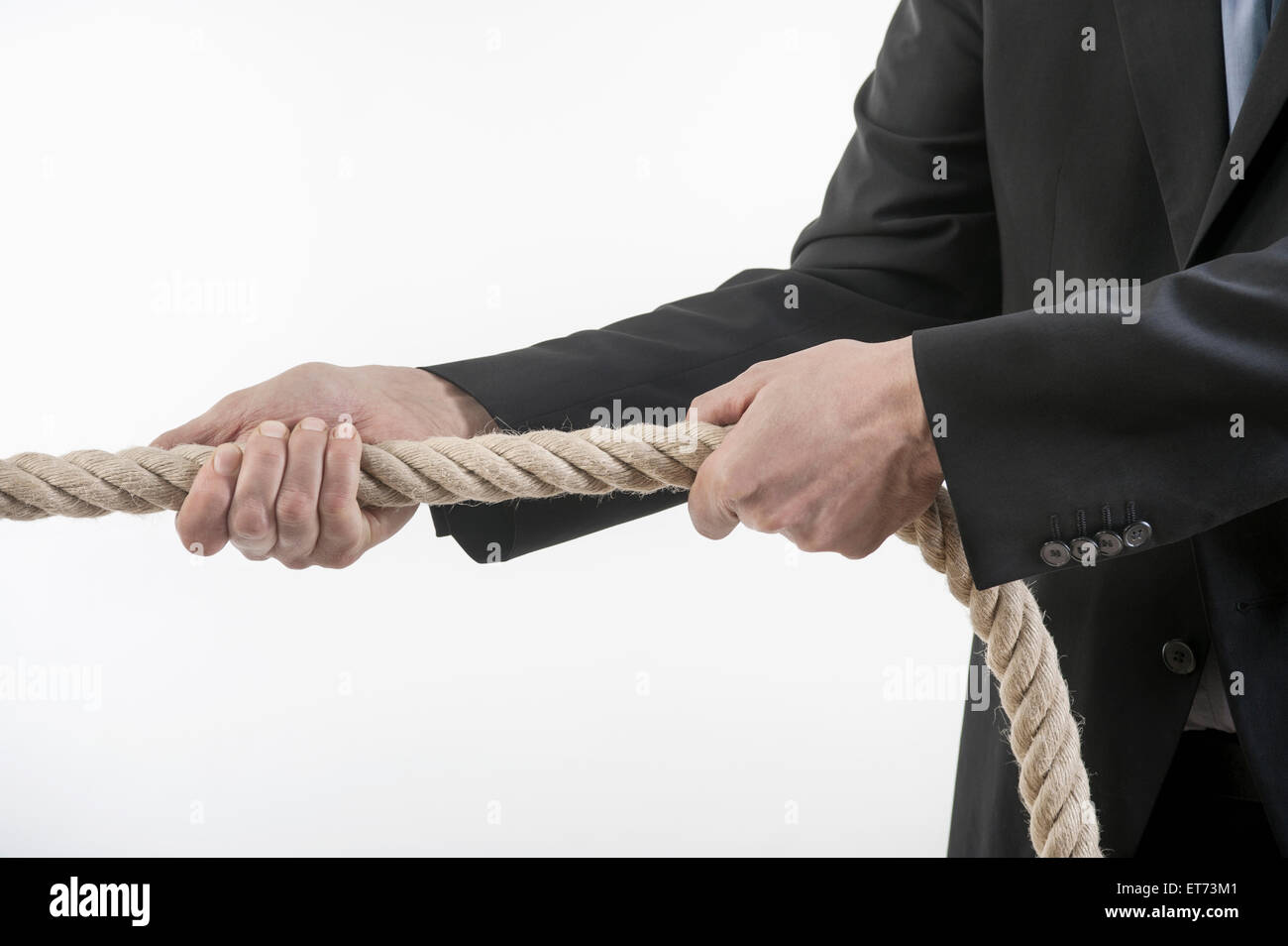 Pull pulling rope hi-res stock photography and images - Alamy