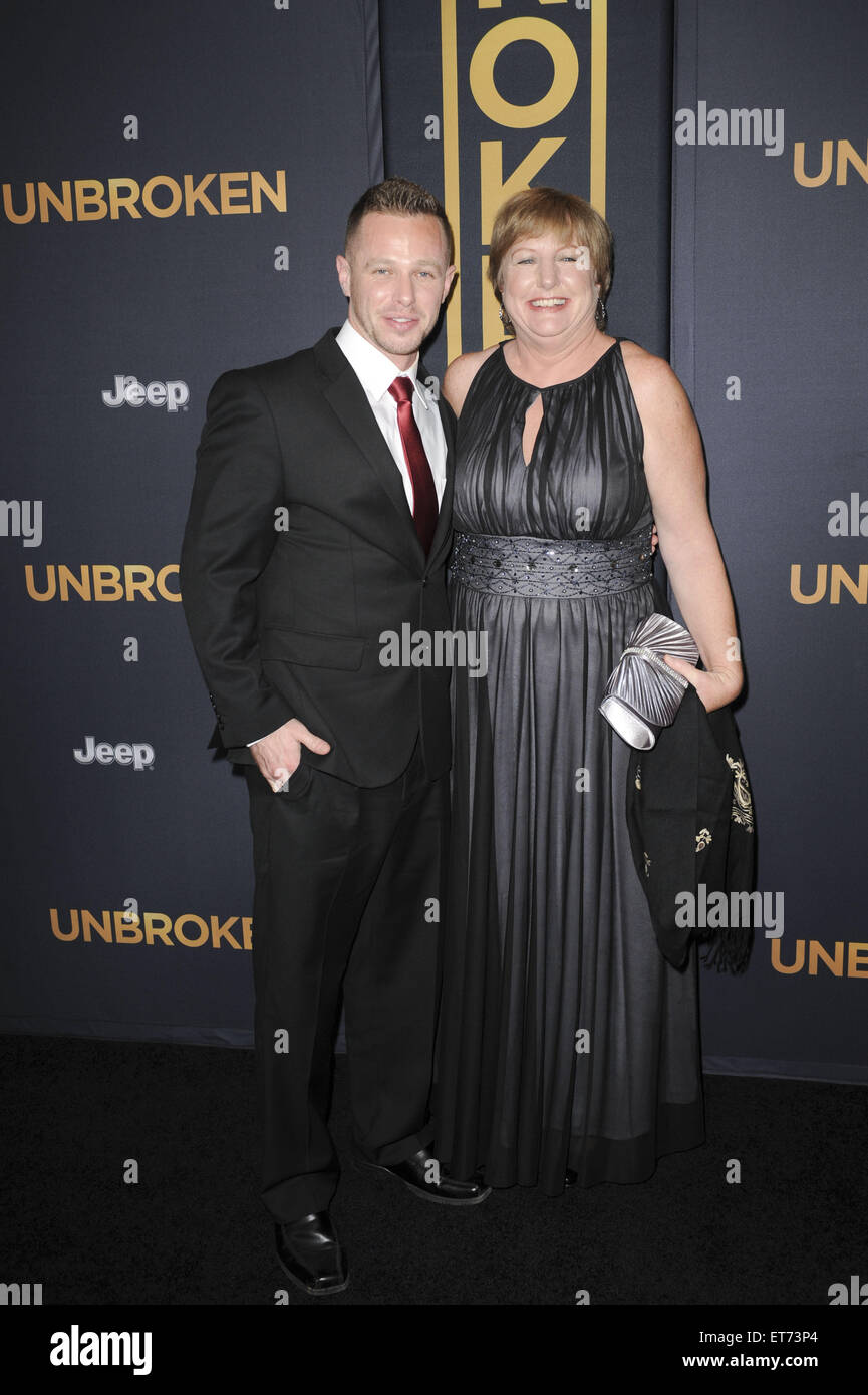 Los Angeles premiere of 'Unbroken' at the Dolby Theatre - Red carpet ...