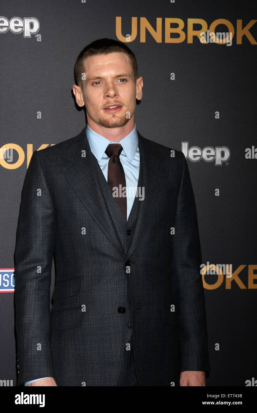 Unbroken Los Angeles Premiere Featuring: Jack O'Connell Where: Los ...
