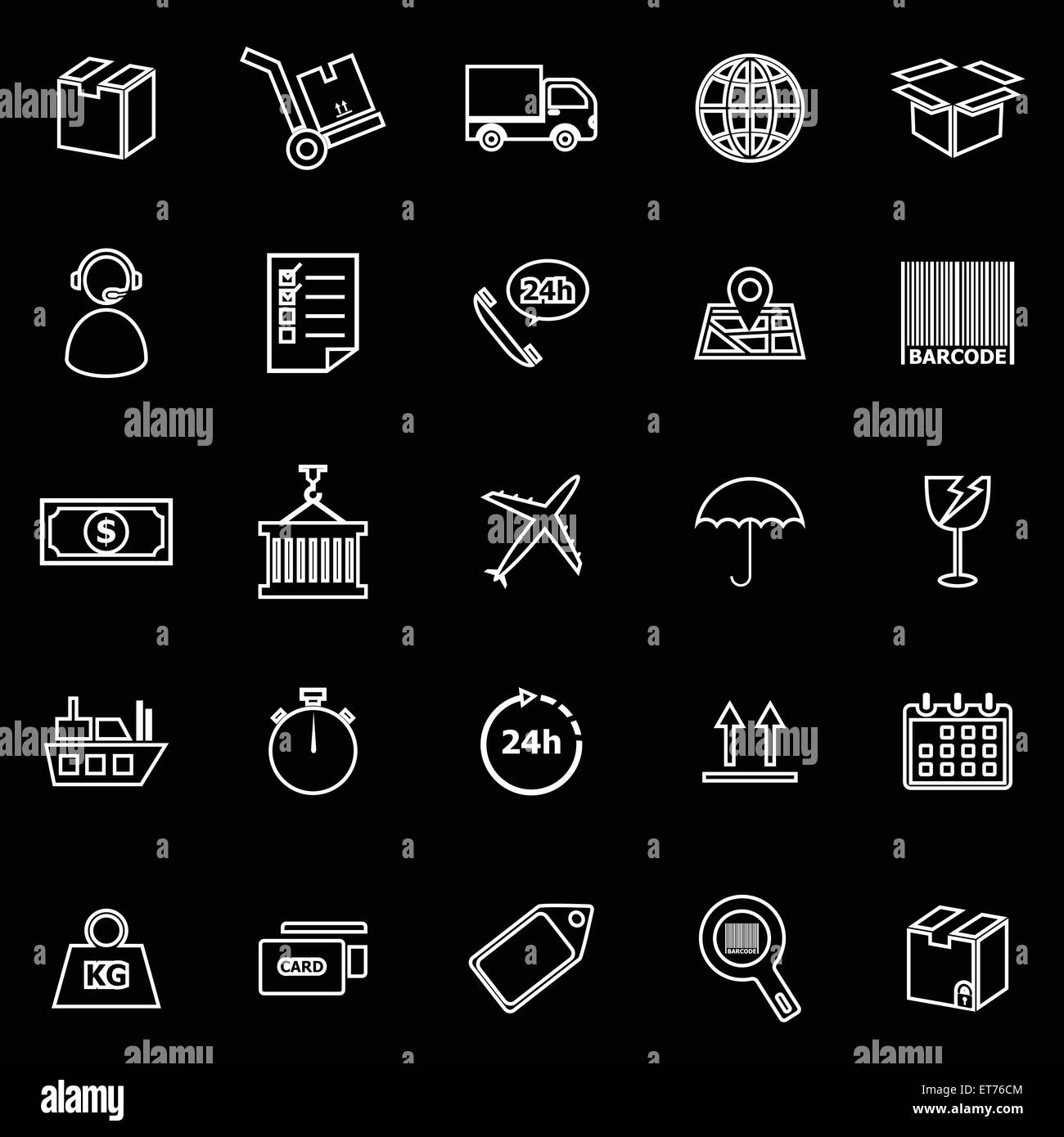 Logistics background hi-res stock photography and images - Alamy