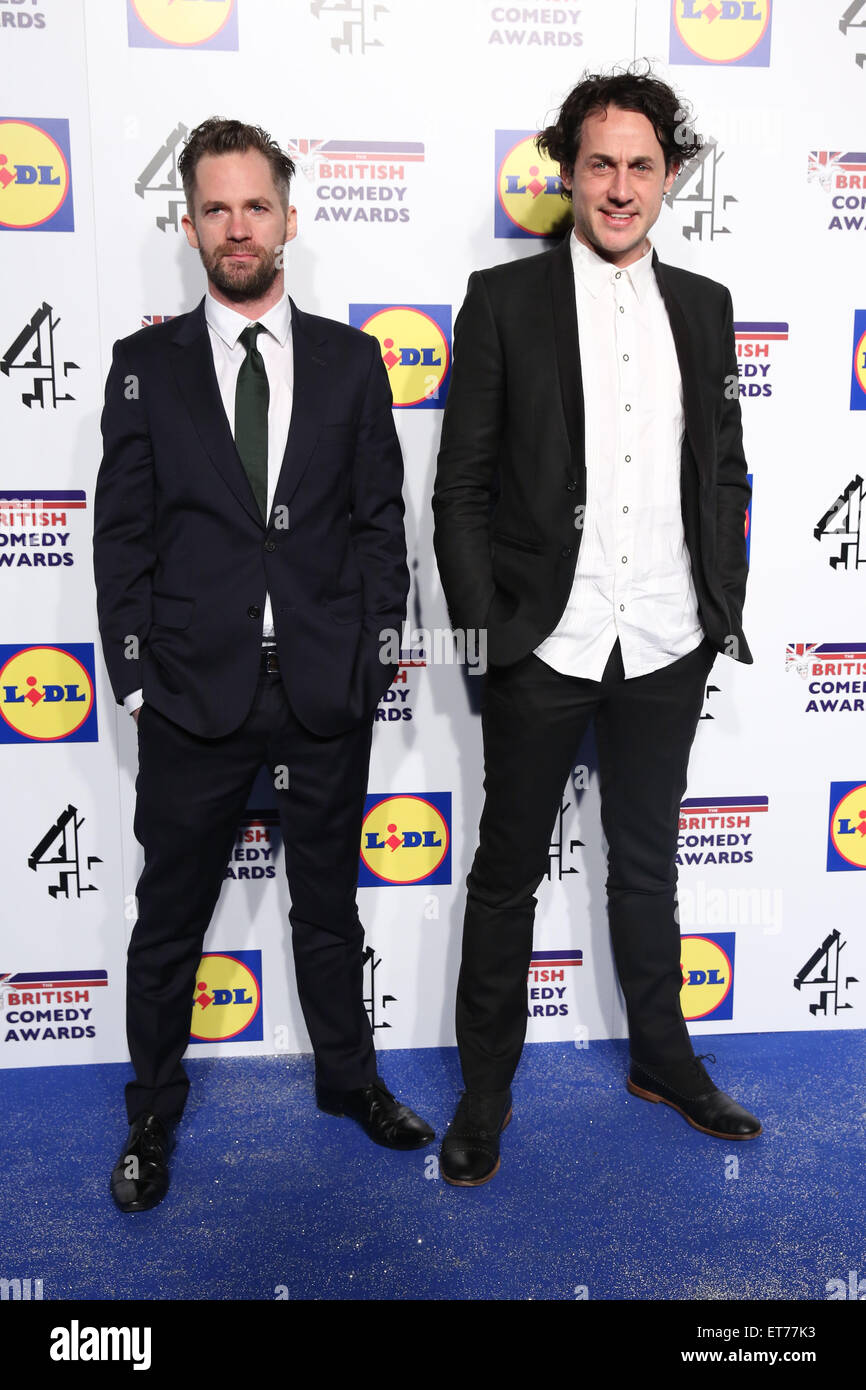 The British Comedy Awards 2014 at Fountain Studios - Arrivals Featuring ...