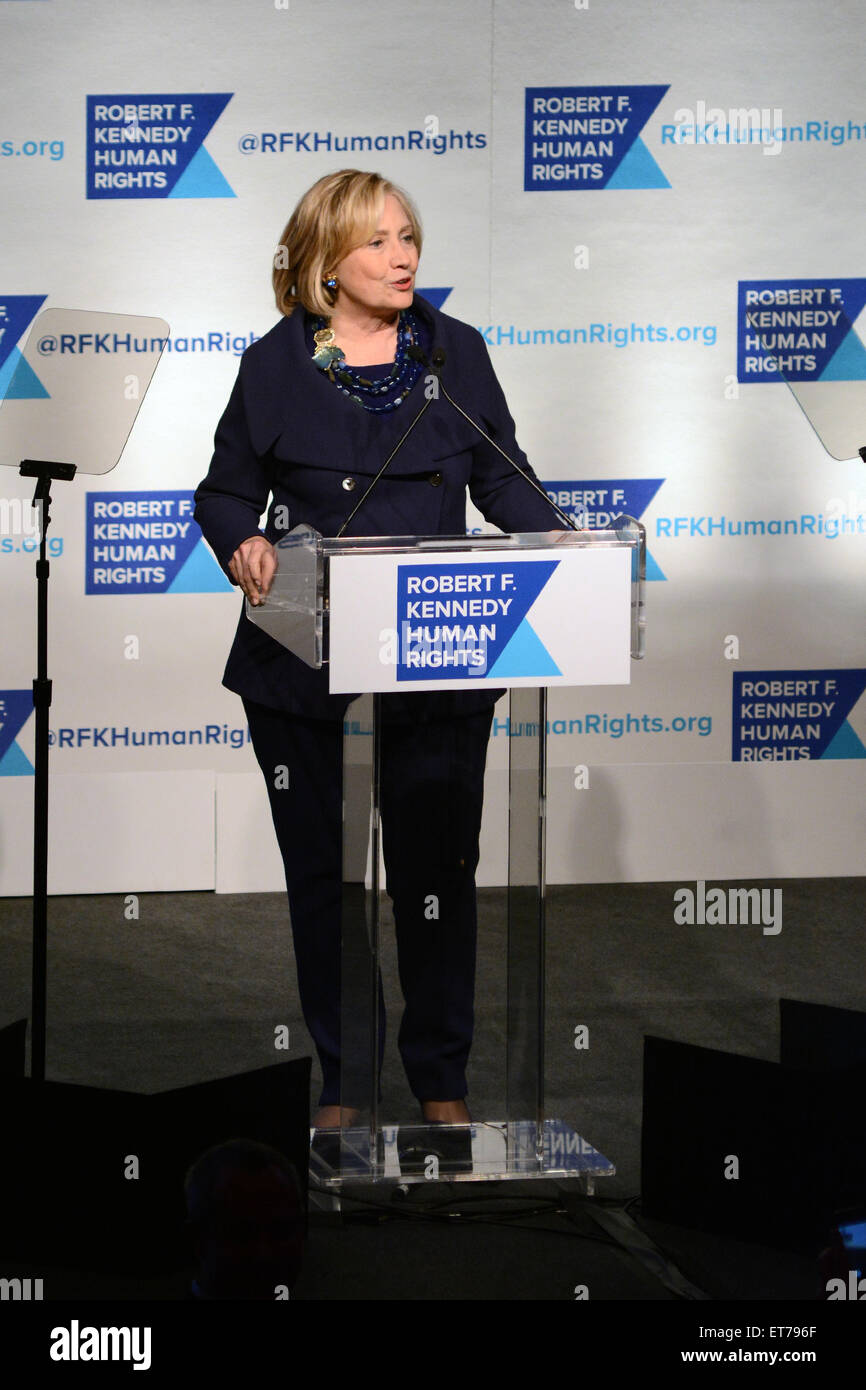 RFK Ripple Of Hope Gala - Awards Featuring: Hillary Rodham Clinton ...