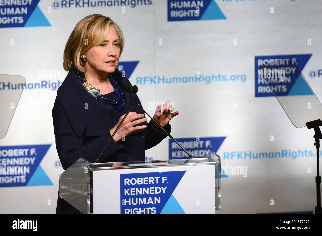 RFK Ripple Of Hope Gala - Awards Featuring: Hillary Rodham Clinton ...