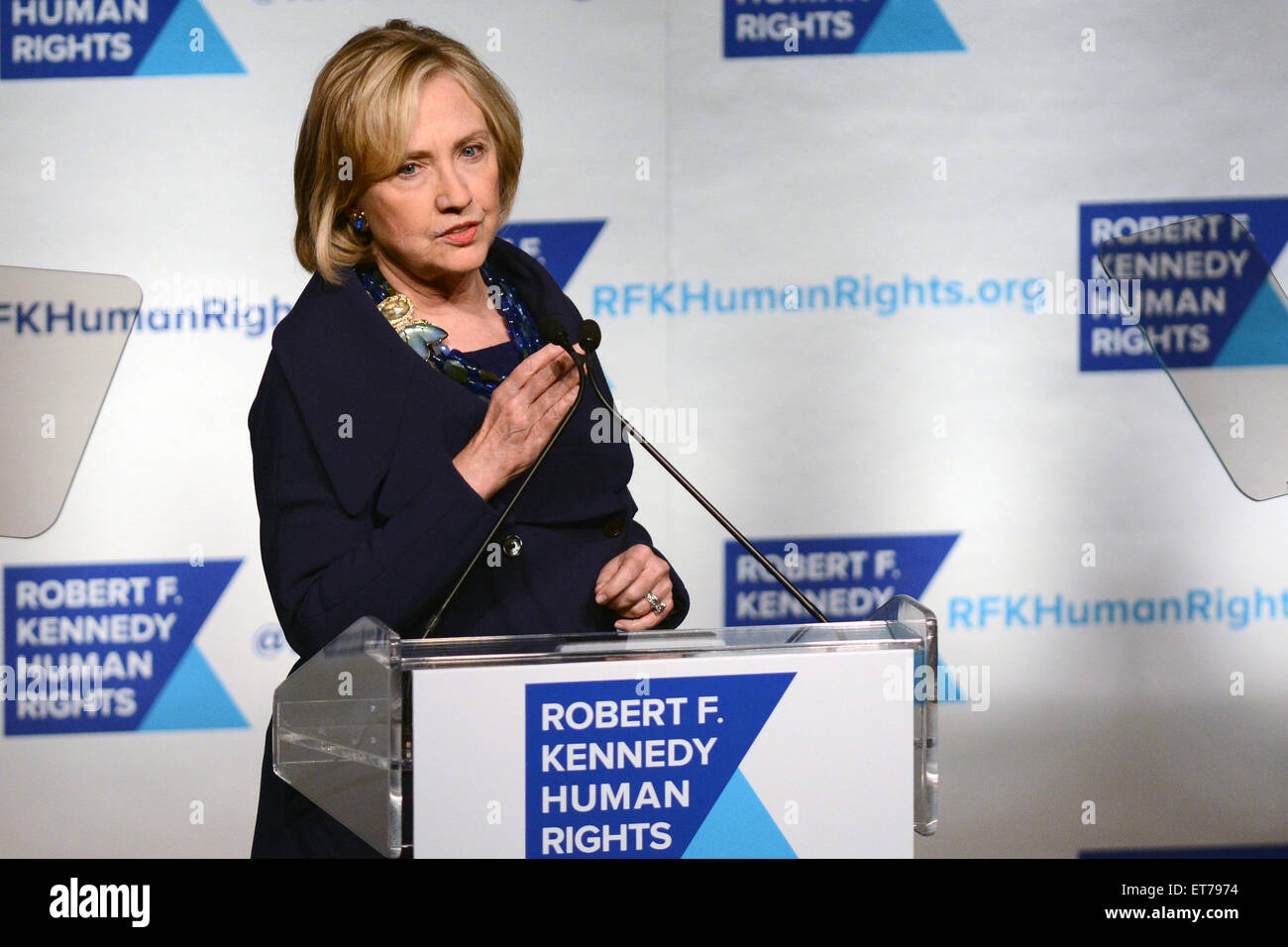 RFK Ripple Of Hope Gala - Awards Featuring: Hillary Rodham Clinton ...