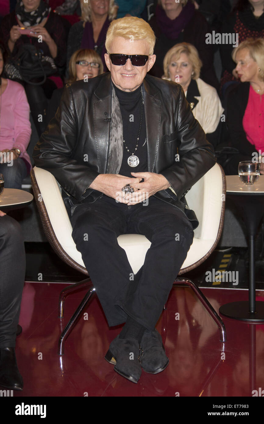 German ZDF TV talkshow Markus Lanz at Fernsehmacher-Studio Featuring ...