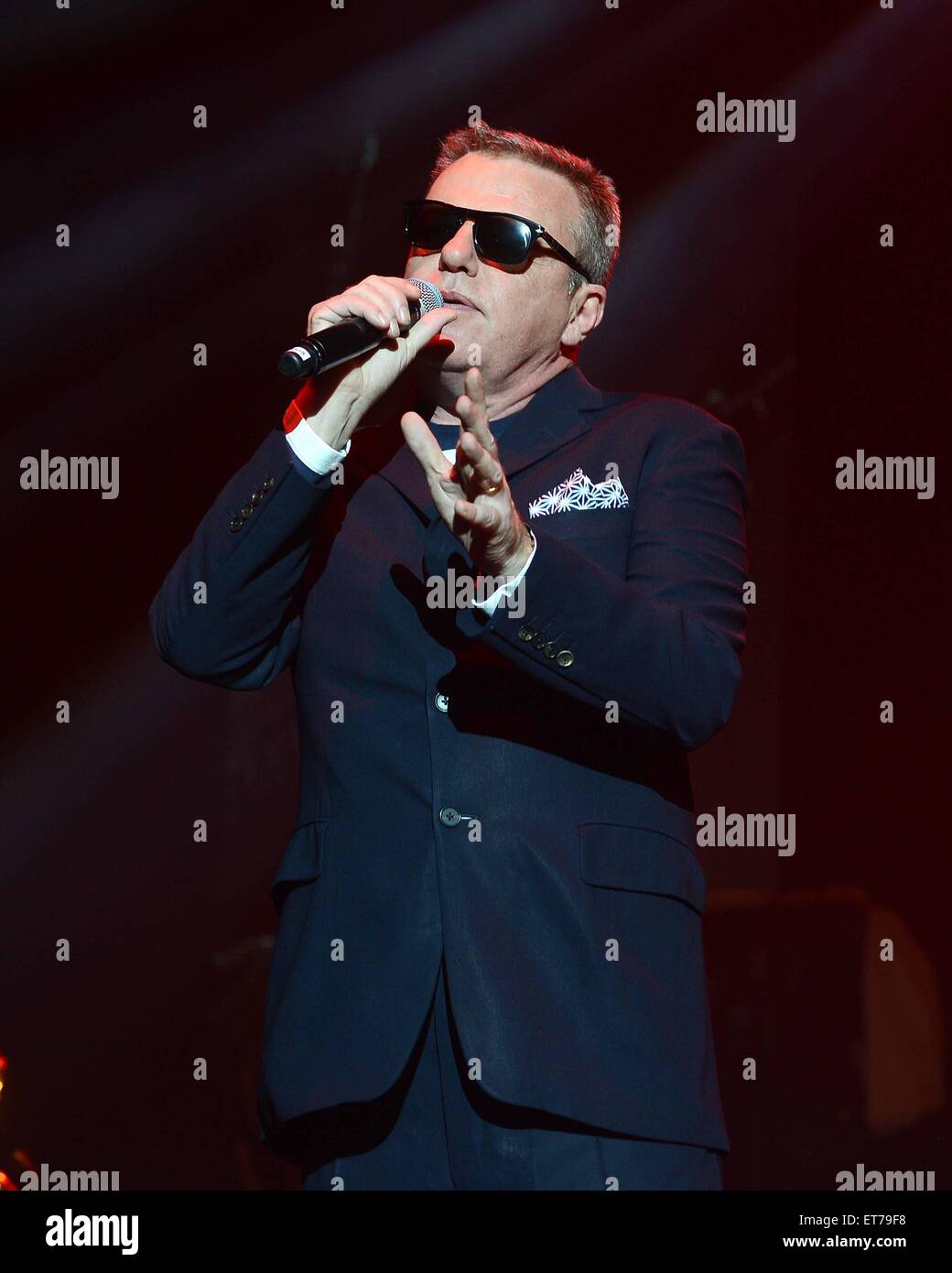 Madness performing live at the 3Arena Featuring: Suggs, Graham ...