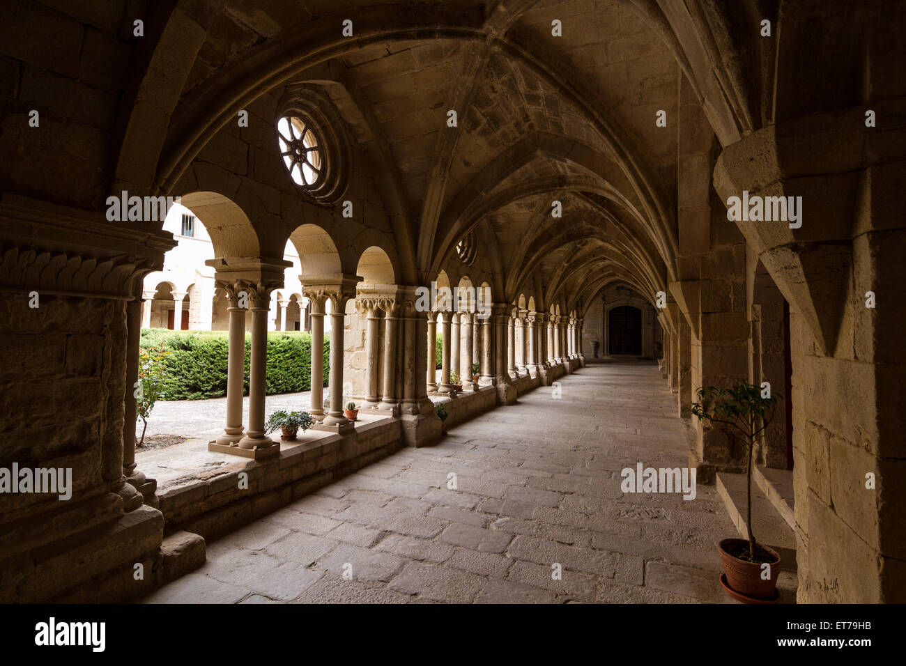 Monk cloister hi-res stock photography and images - Alamy