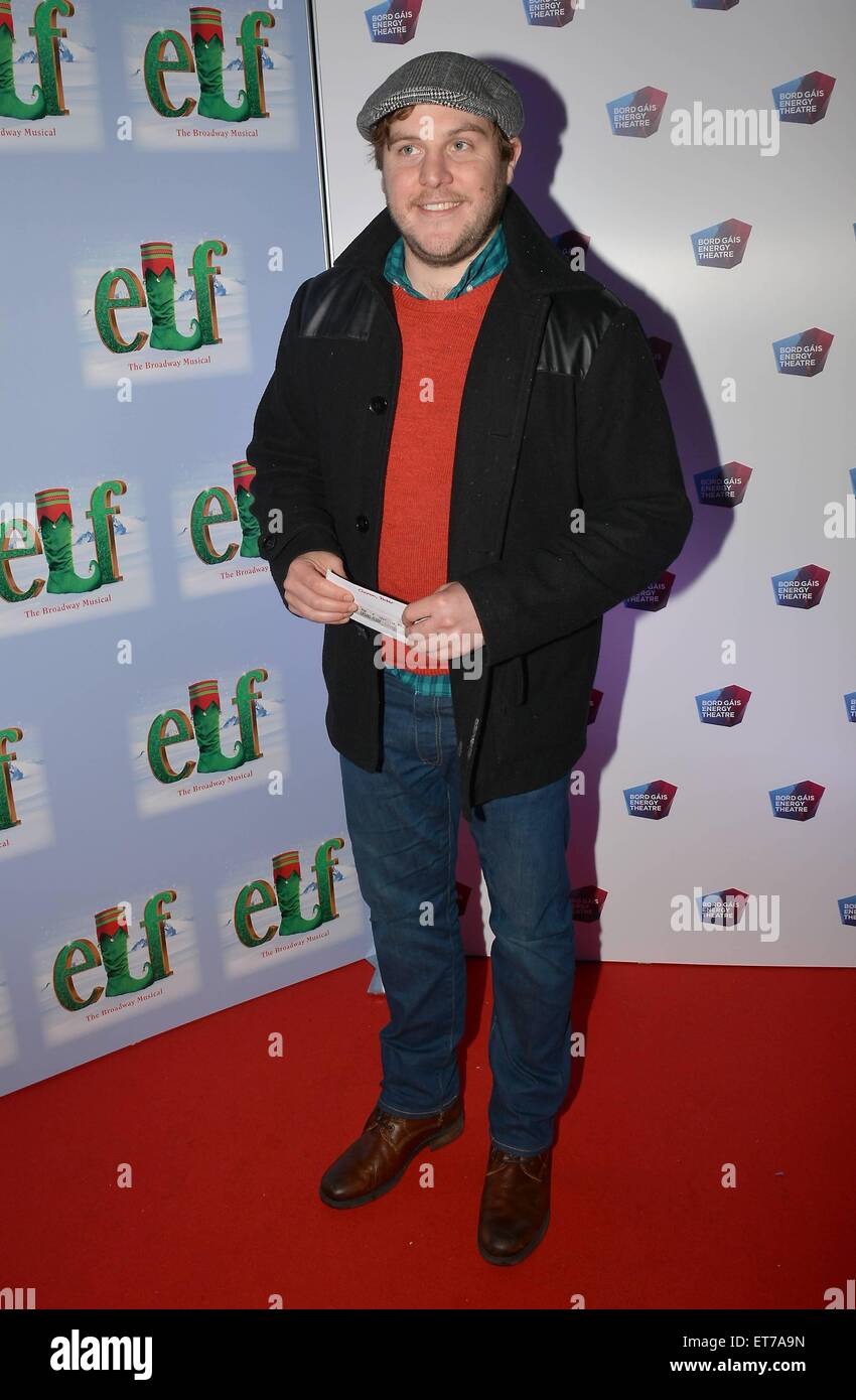 Opening night of 'Elf the Musical' at The Bord Gais Energy Theatre in ...