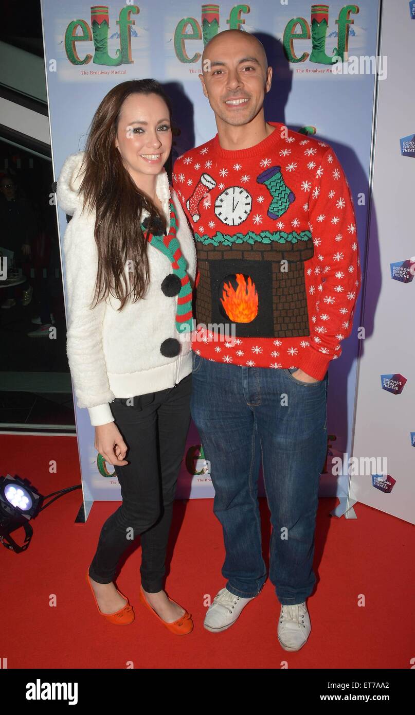 Opening night of 'Elf the Musical' at The Bord Gais Energy Theatre in ...