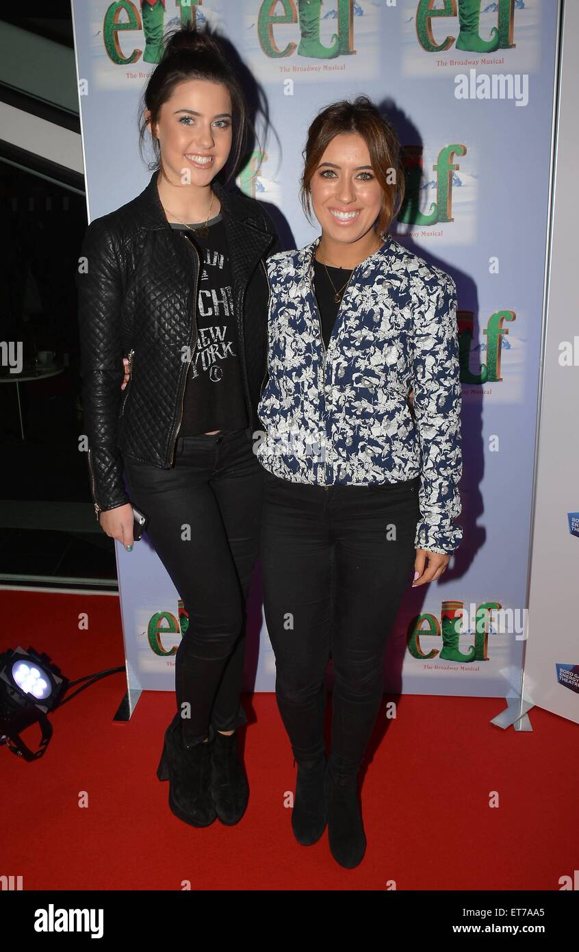 Opening night of 'Elf the Musical' at The Bord Gais Energy Theatre in ...