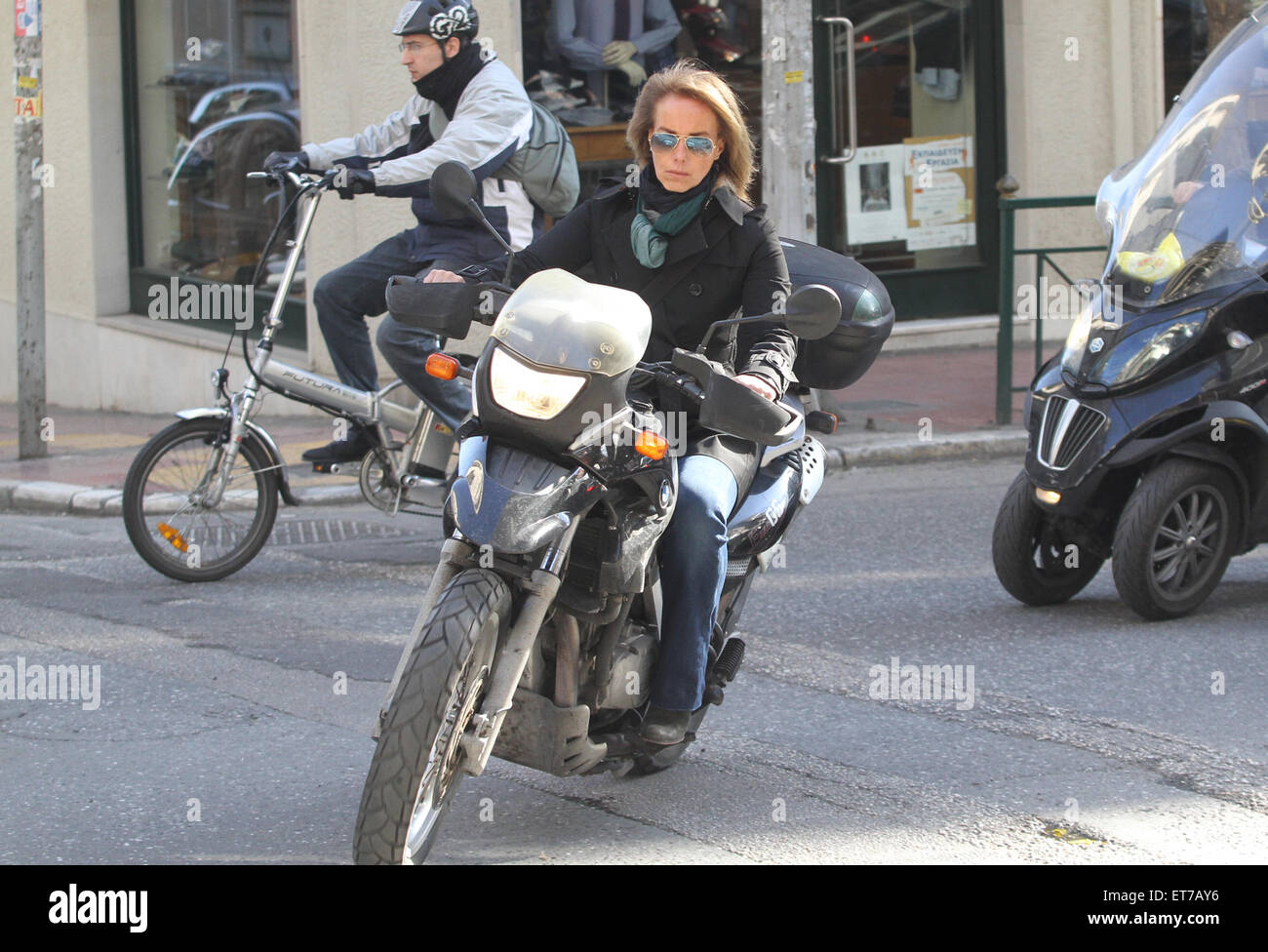 Yanis varoufakis motorcycle hi-res stock photography and images - Alamy