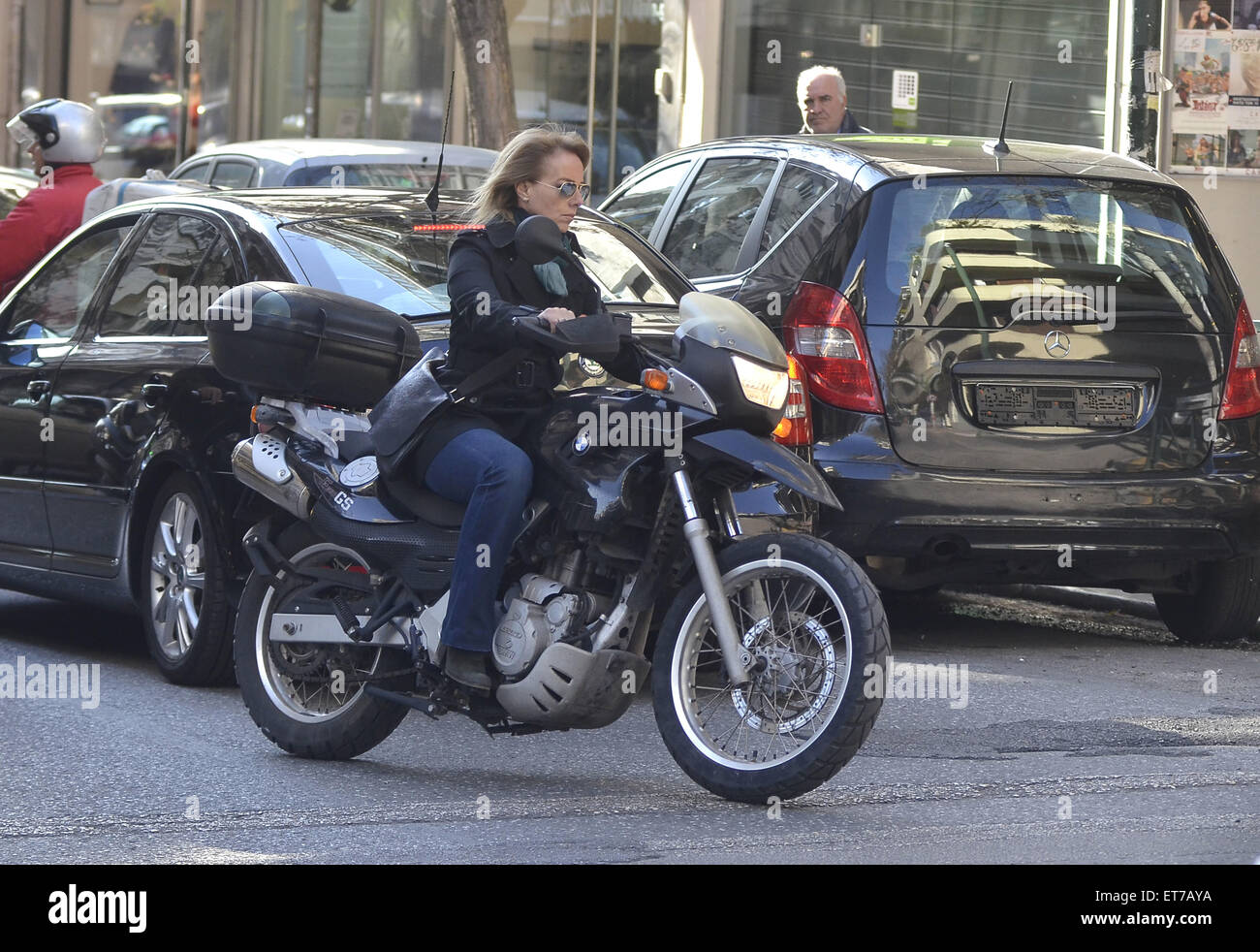 Yanis varoufakis motorcycle hi-res stock photography and images - Alamy