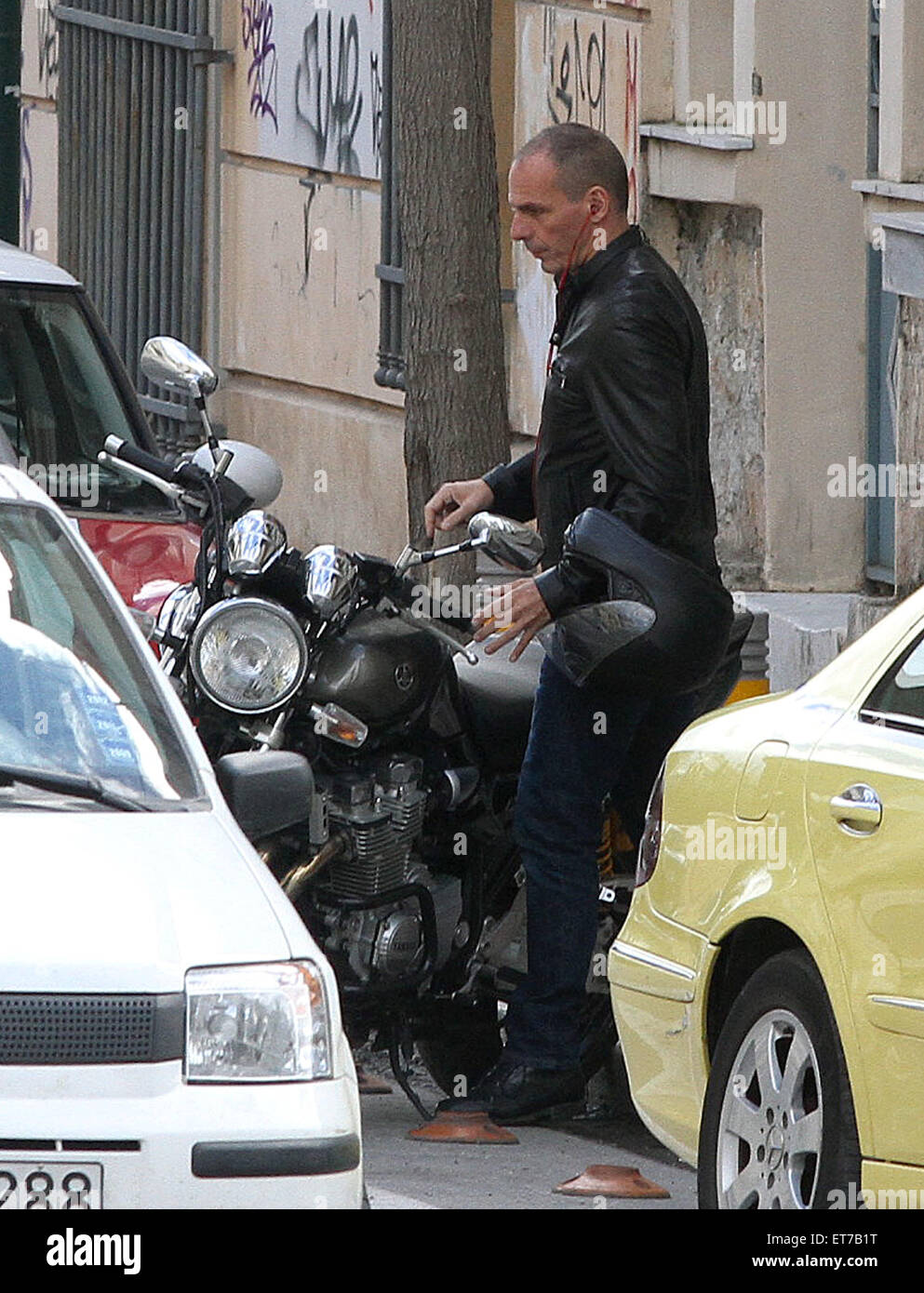 Yanis varoufakis motorcycle hi-res stock photography and images - Alamy