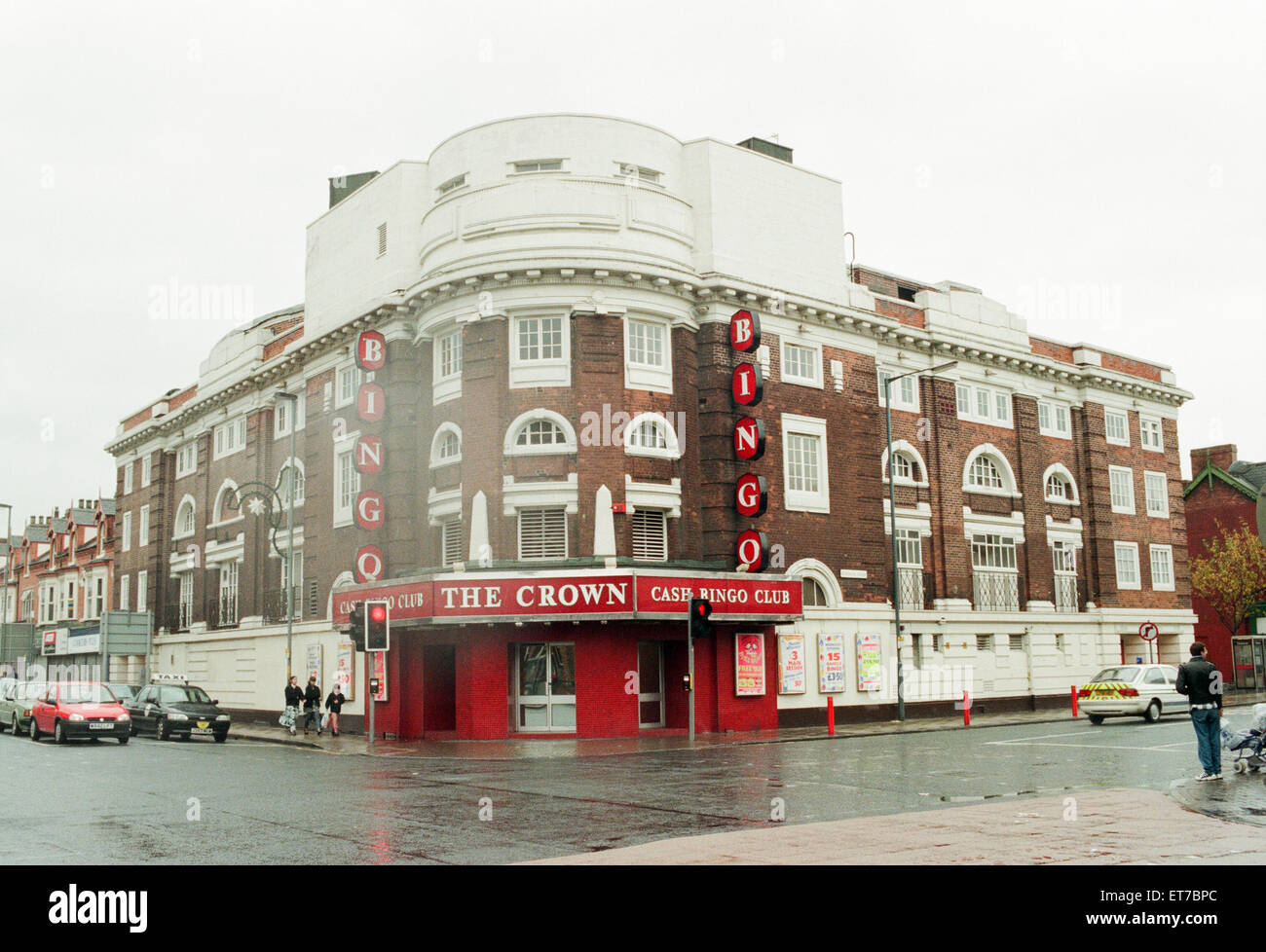 The Crown Bingo Hall, Middlesbrough, 17th November 1996 Stock Photo - Alamy