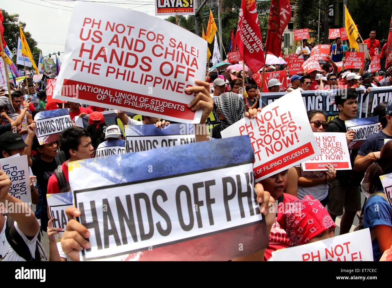 Manila, Philippines. 12th June, 2015. In celebration of 117th ...