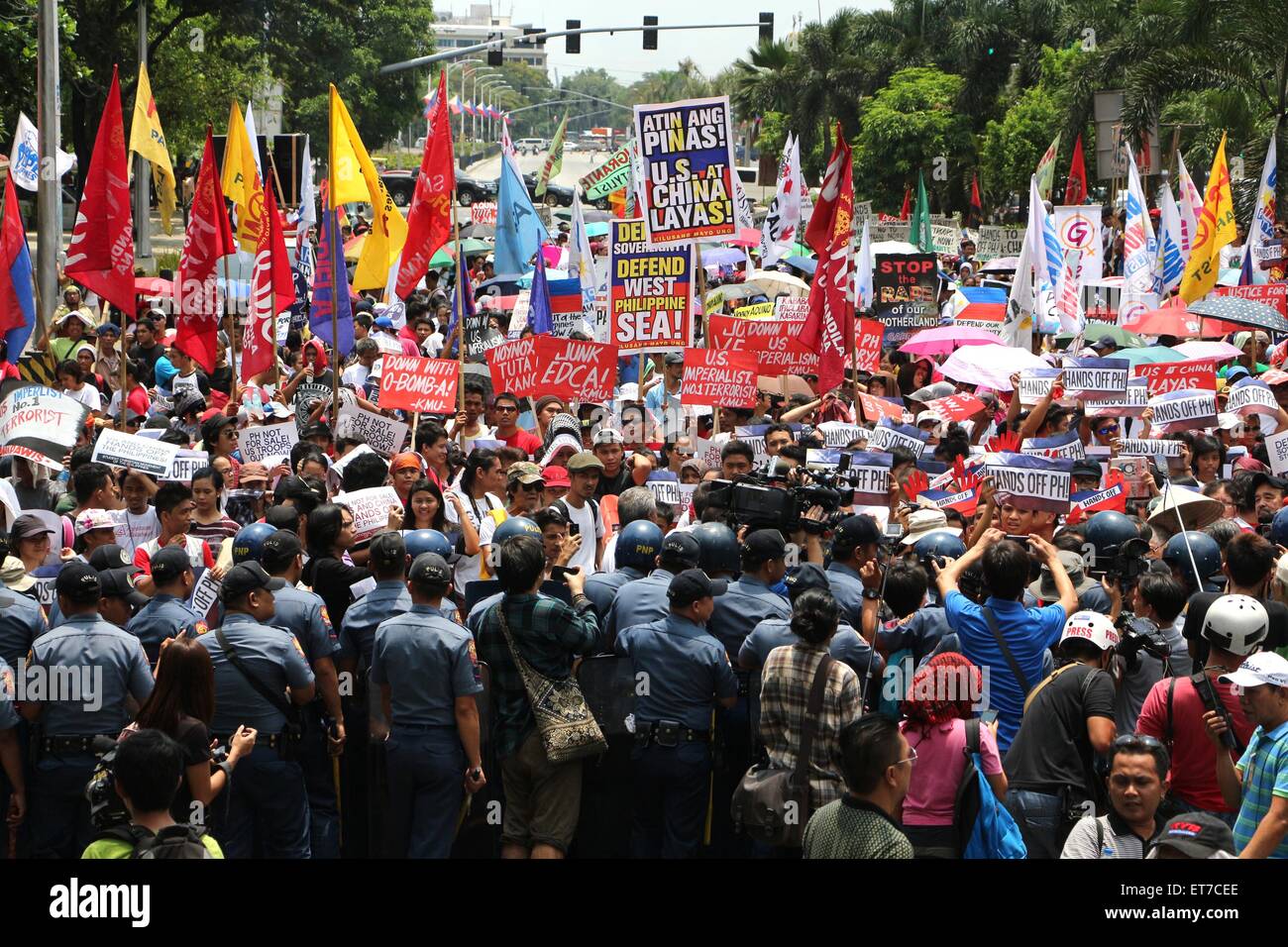 Manila, Philippines. 12th June, 2015. In celebration of 117th ...