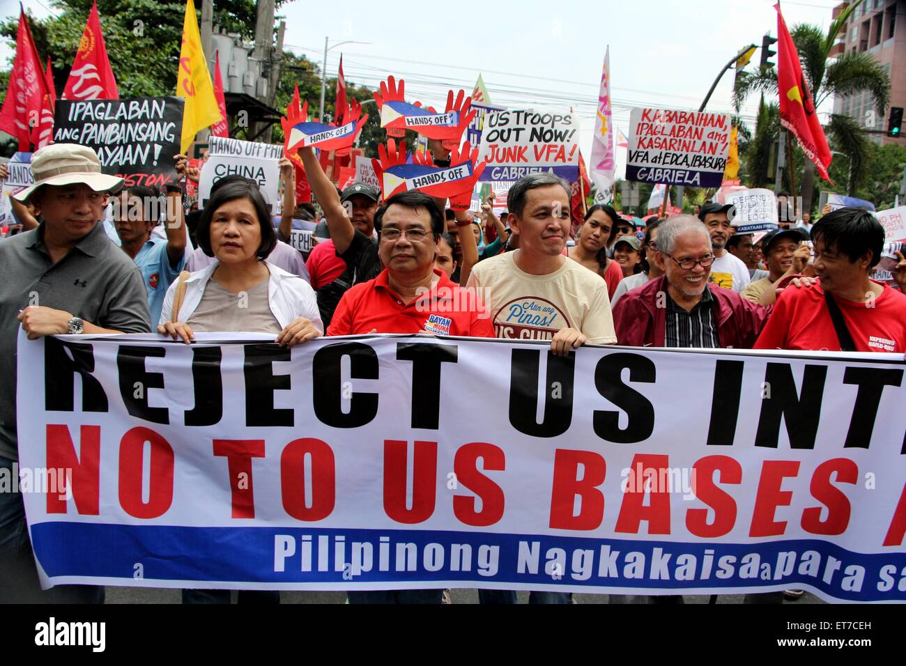 Manila, Philippines. 12th June, 2015. In celebration of 117th ...