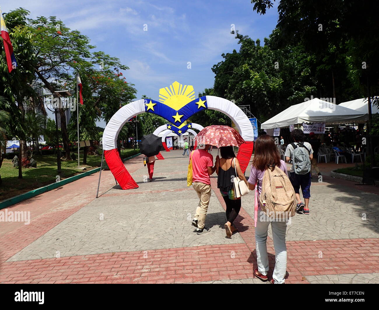 Manila, Philippines. 12th June, 2015. Philippines celebrates 117th ...