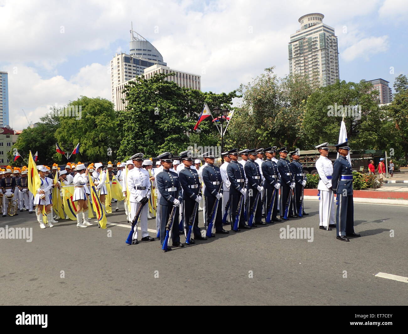Manila, Philippines. 12th June, 2015. Philippine Navy's musical ...