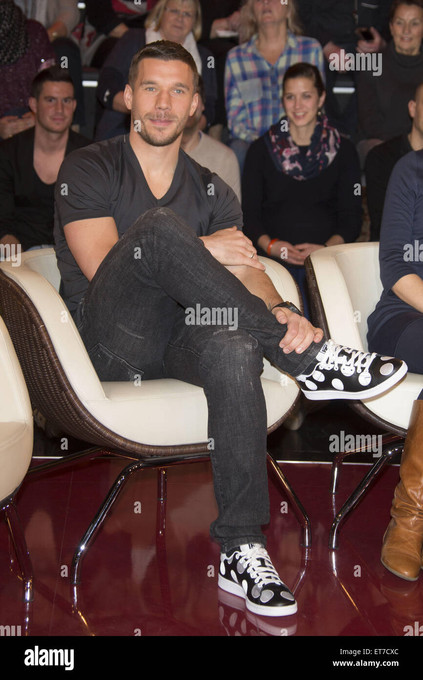 German ZDF TV talkshow Markus Lanz at Fernsehmacher-Studio Featuring ...