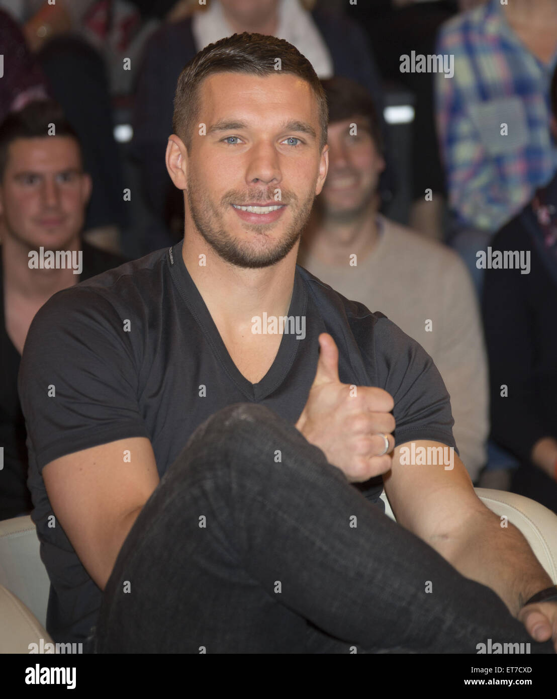 German ZDF TV talkshow Markus Lanz at Fernsehmacher-Studio Featuring ...