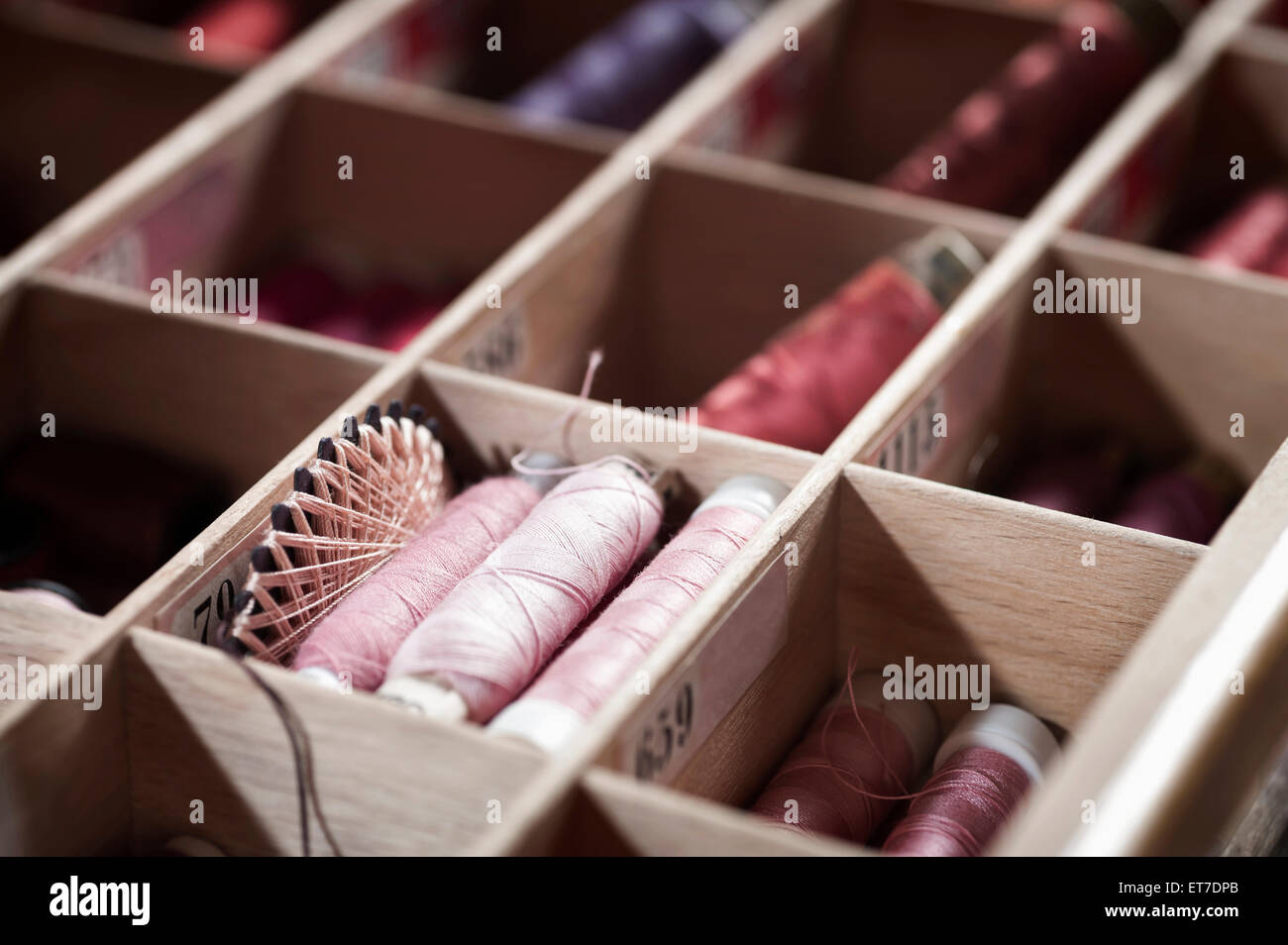 Box of reels hi-res stock photography and images - Alamy