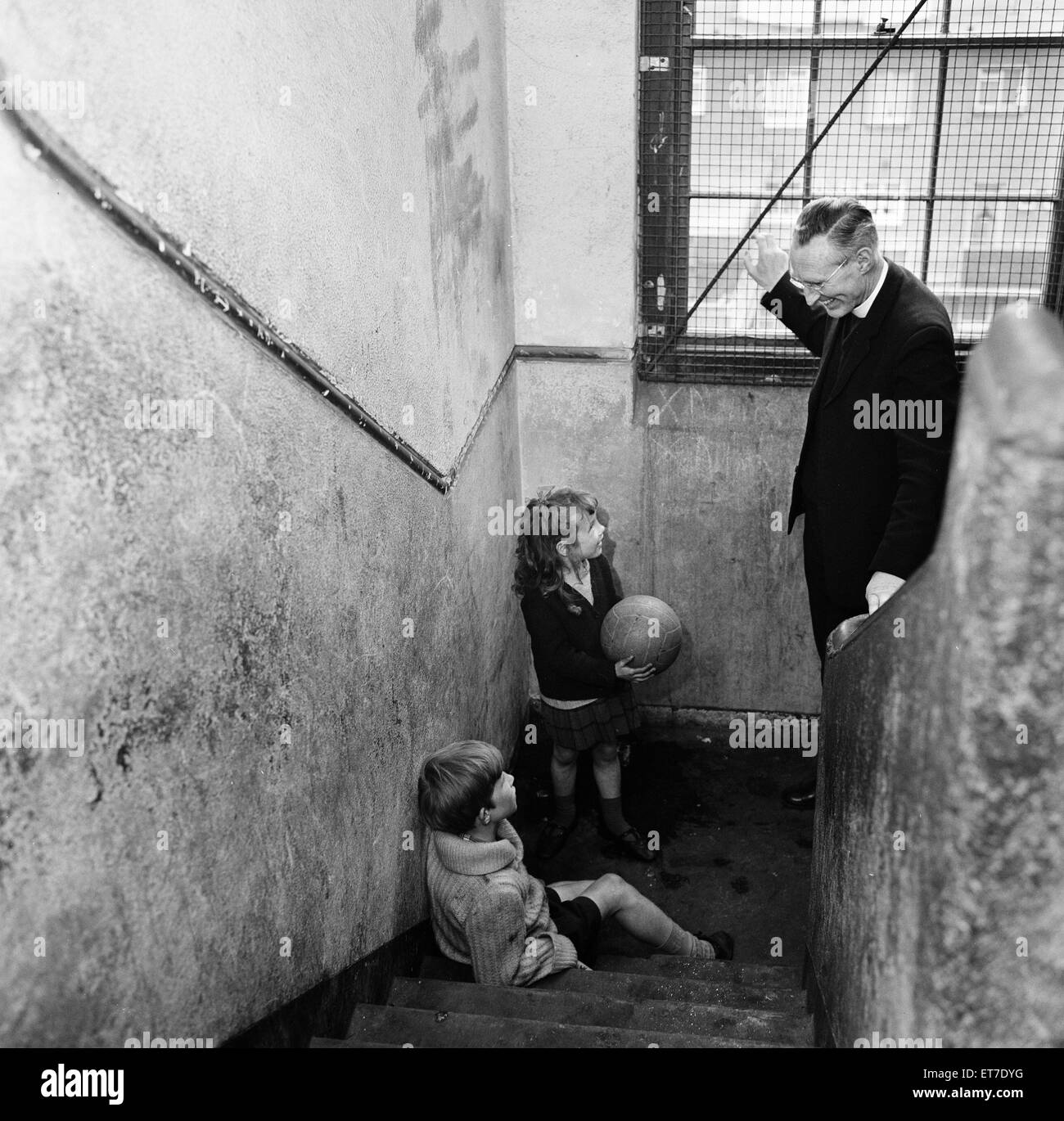 Slums, Benburb street area of Dublin, Republic of Ireland, 11th May ...