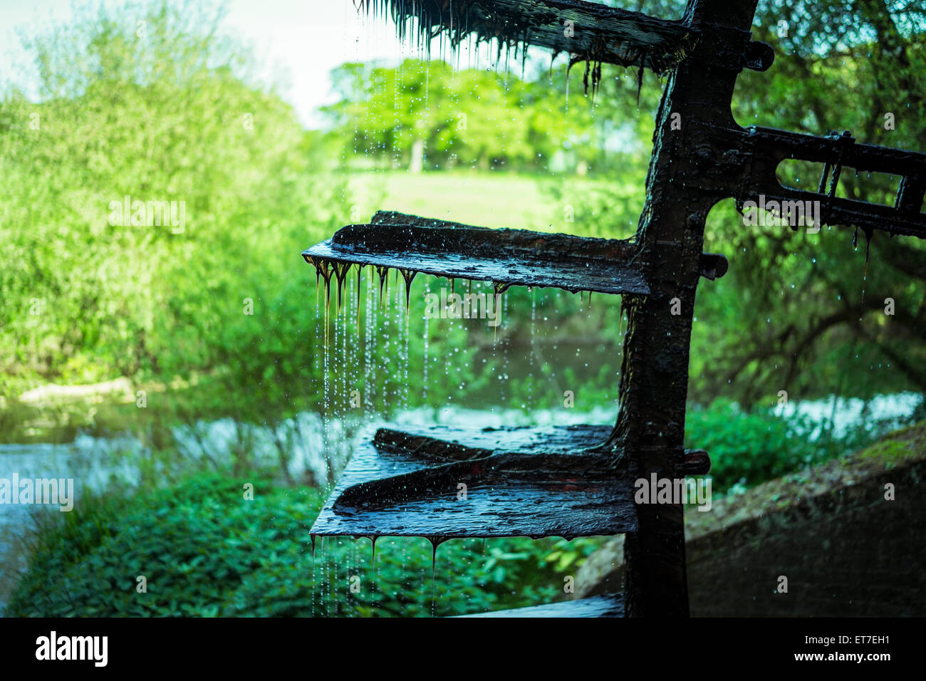 Spinning water wheel hi-res stock photography and images - Alamy