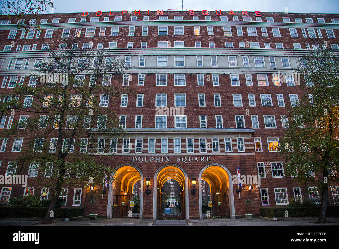 Dolphin square hi-res stock photography and images - Alamy