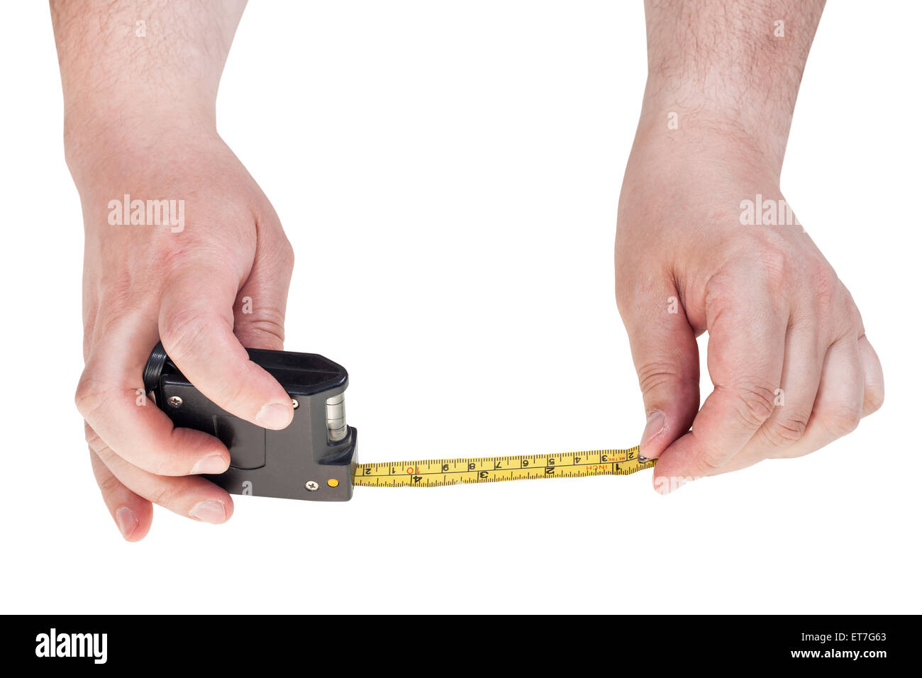 Man scaling measurement hi-res stock photography and images - Alamy