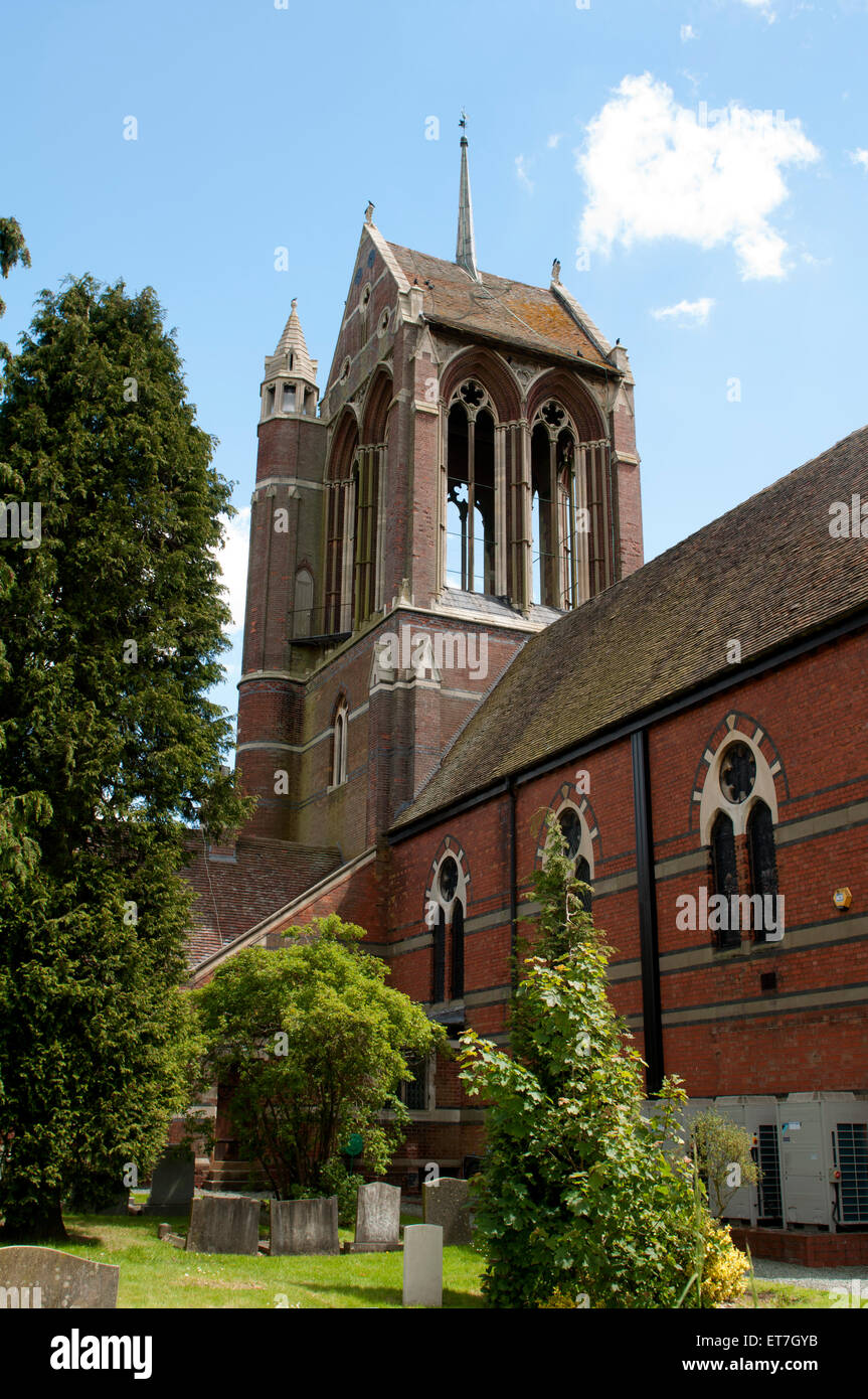 The former St. Mary`s Church, Wythall, Worcestershire, England, UK ...