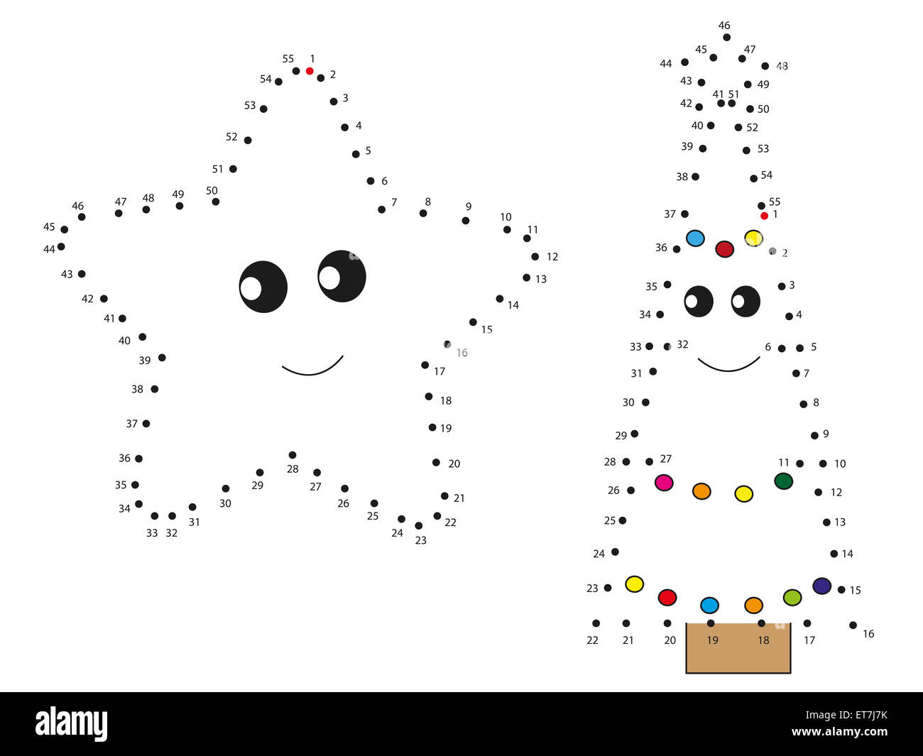 Follow the dots hi-res stock photography and images - Alamy