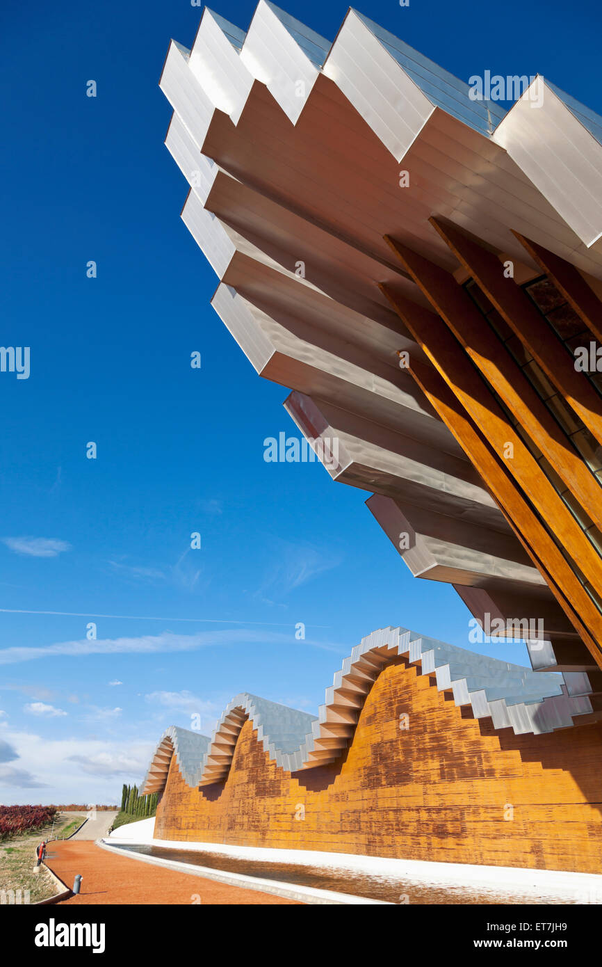 Spain, La Rioja, Guardia, Bodega Ysios by Santiago Calatrava Stock ...