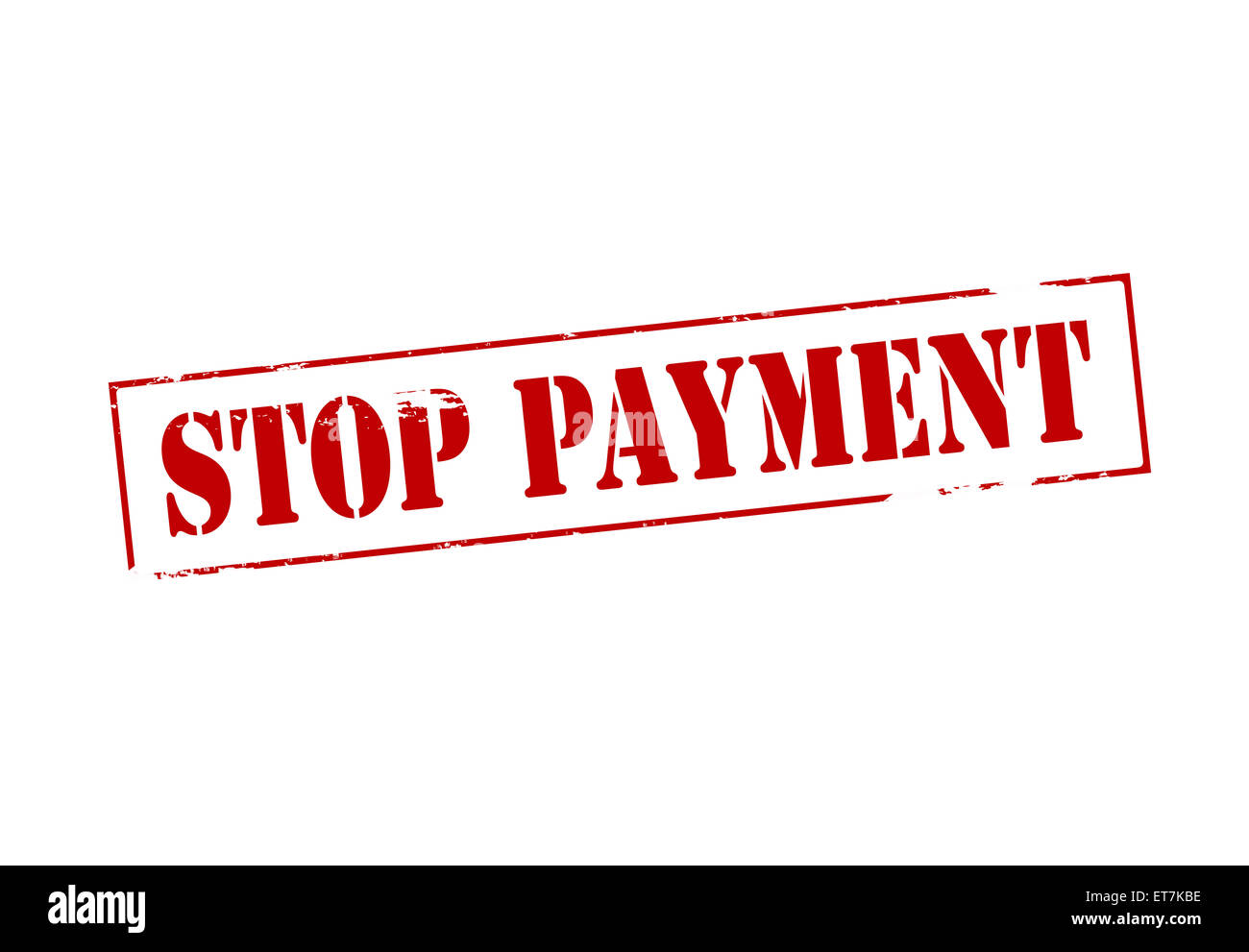 Rubber stamp with text stop payment inside, vector illustration Stock ...