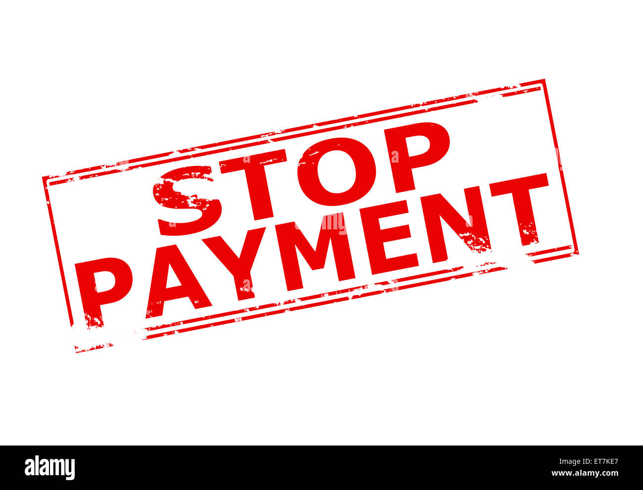 Rubber stamp with text stop payment inside, vector illustration Stock ...