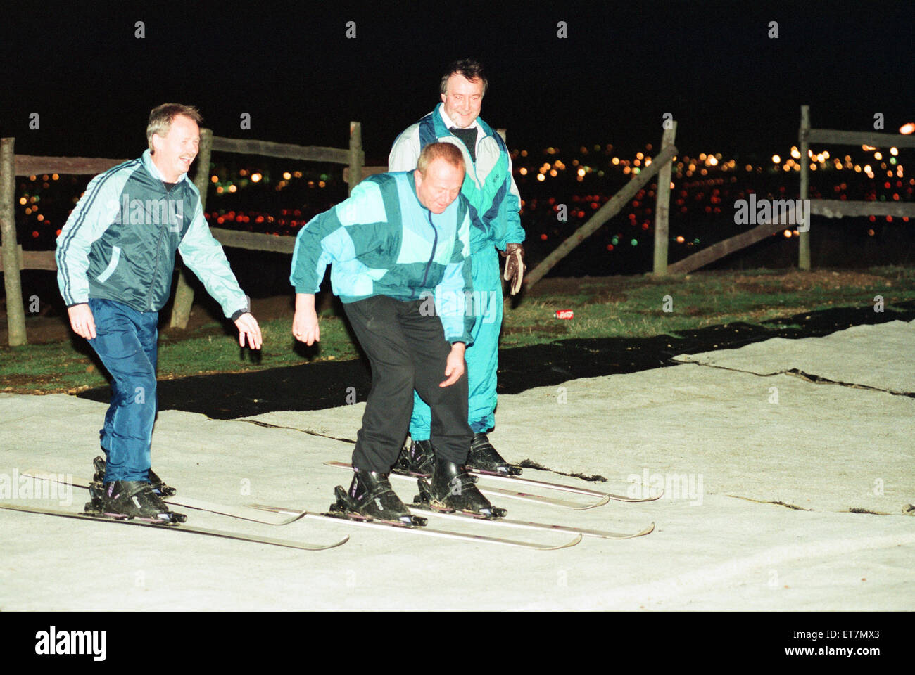 David Gray, Matti Hay and Mick Maddison from Redcar preaoring for a ...