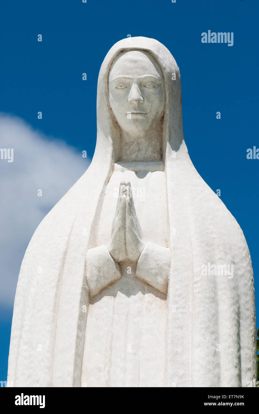 Statue of Virgin Maria Stock Photo - Alamy
