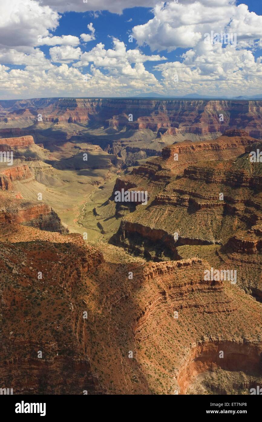 Blick in den Grand Canyon, USA, Arizona, Grand Canyon Nationalpark ...