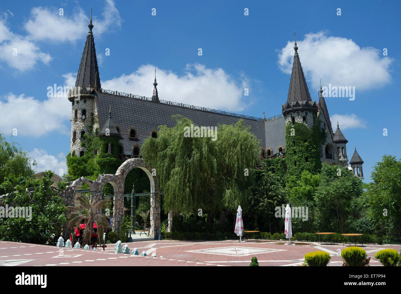 Ravadinovo, Bulgaria - June 12, 2015 - The castle of Ravadinovo Stock ...