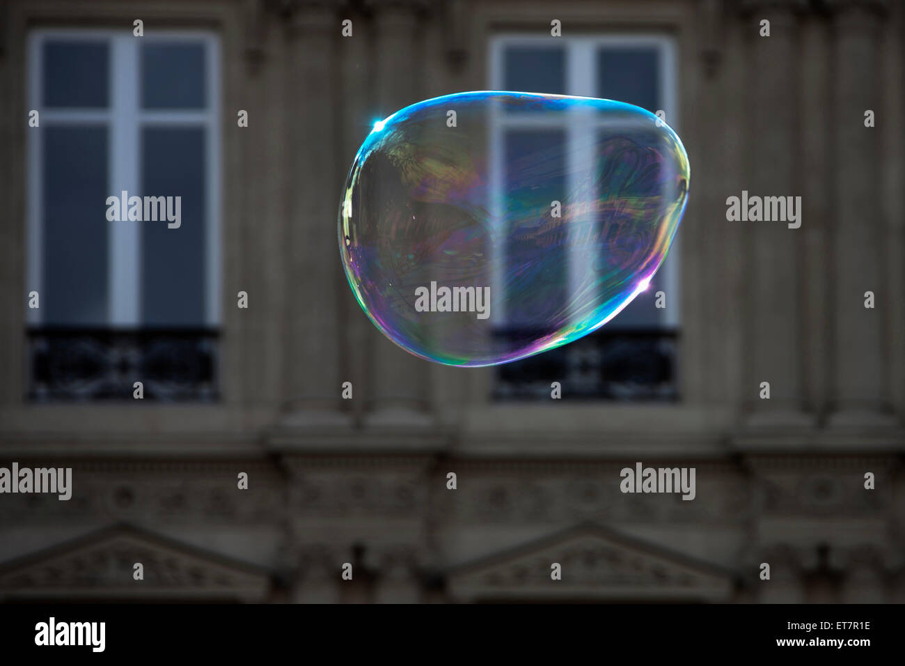 Close-up of soap bubbles floating in air, Paris, France Stock Photo - Alamy
