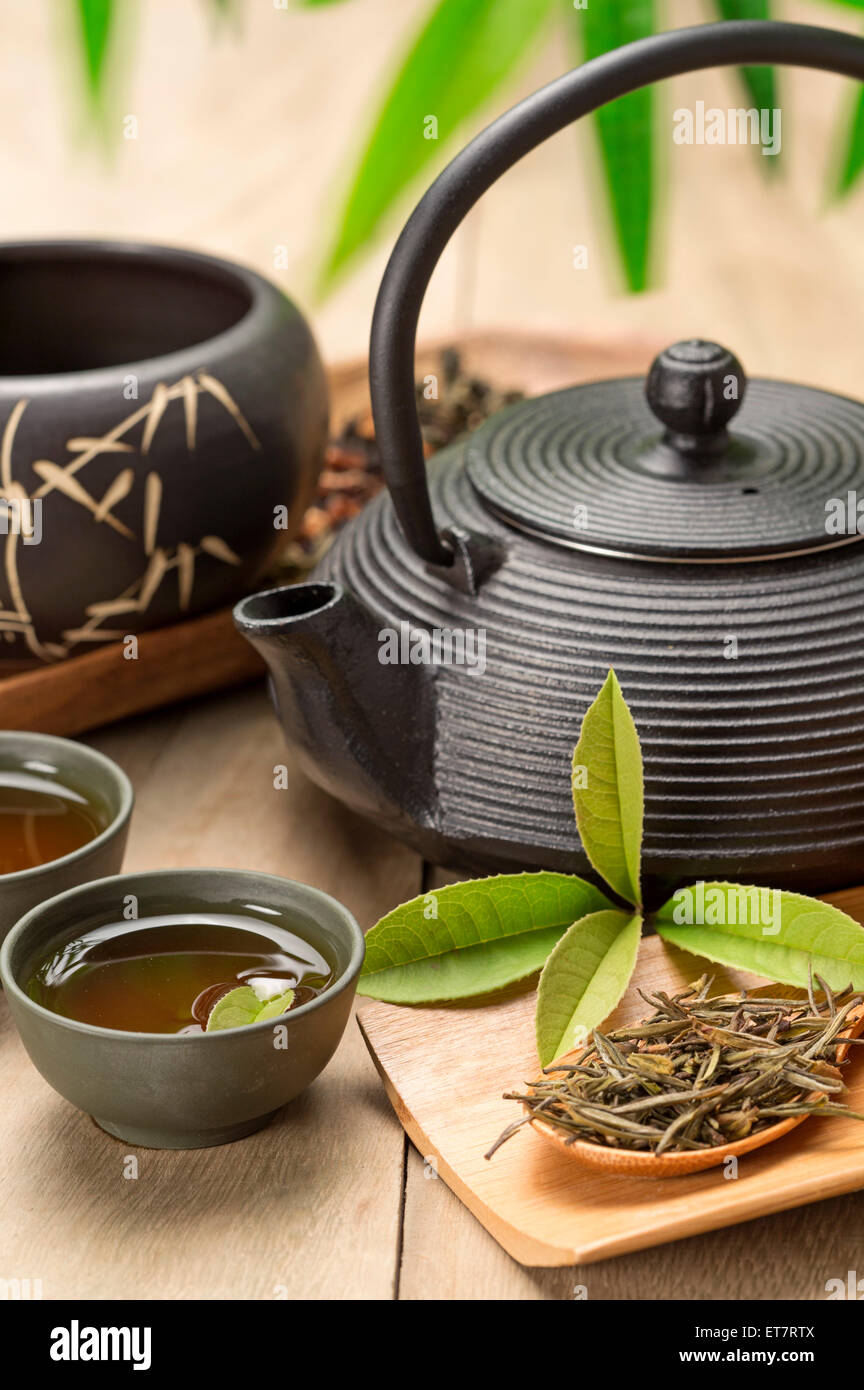 Tea, Tea leaves Stock Photo - Alamy