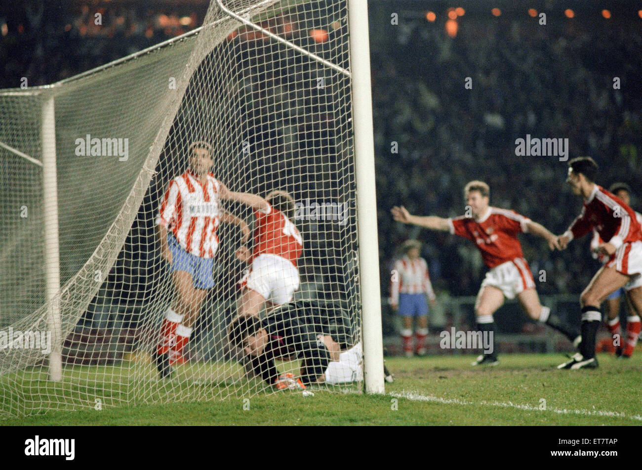Cup winners cup 1991 manchester united hi-res stock photography and ...