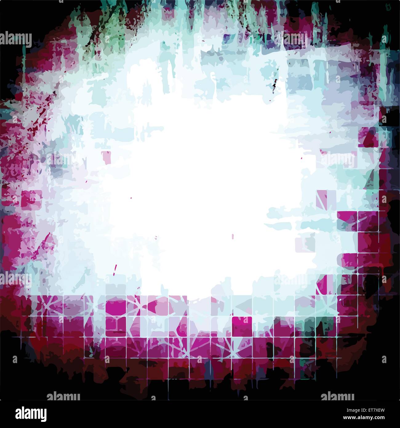 Watercolor square hi-res stock photography and images - Alamy