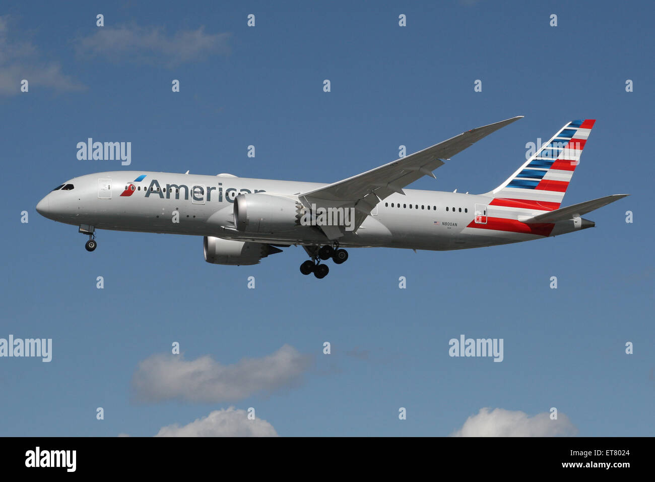 AMERICAN 787 DREAMLINER Stock Photo - Alamy
