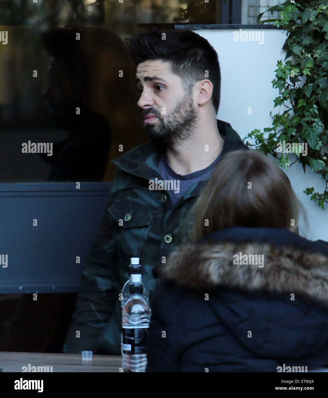 Ben Haenow outside ITV Studios Featuring: Ben Haenow Where: London ...